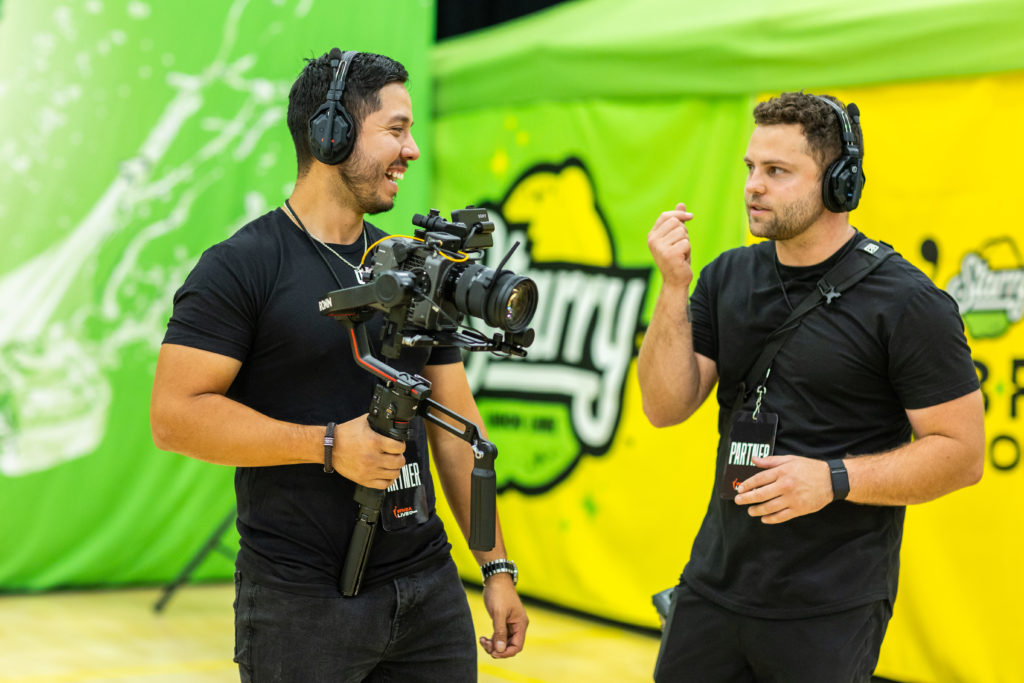 Media Team For STARRY's Court at WNBA LIVE: Rogy Productions